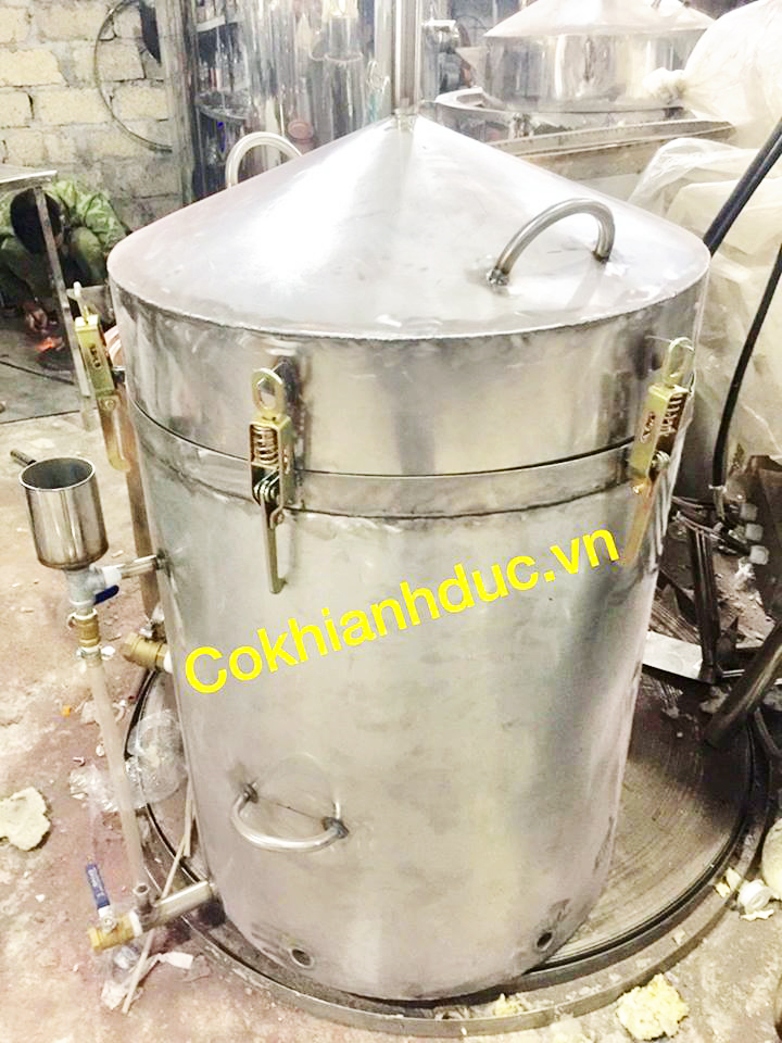 NỒi HƠi SỤc ĐẬu DÙng ĐiỆn Cơ Khí Anh Đức
